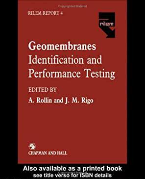 【预订】Geomembranes - Identification and Performance Testing