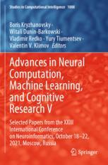 【预订】Advances in Neural Computation, Machine Learning, and Cognitive Rese 9783030915834