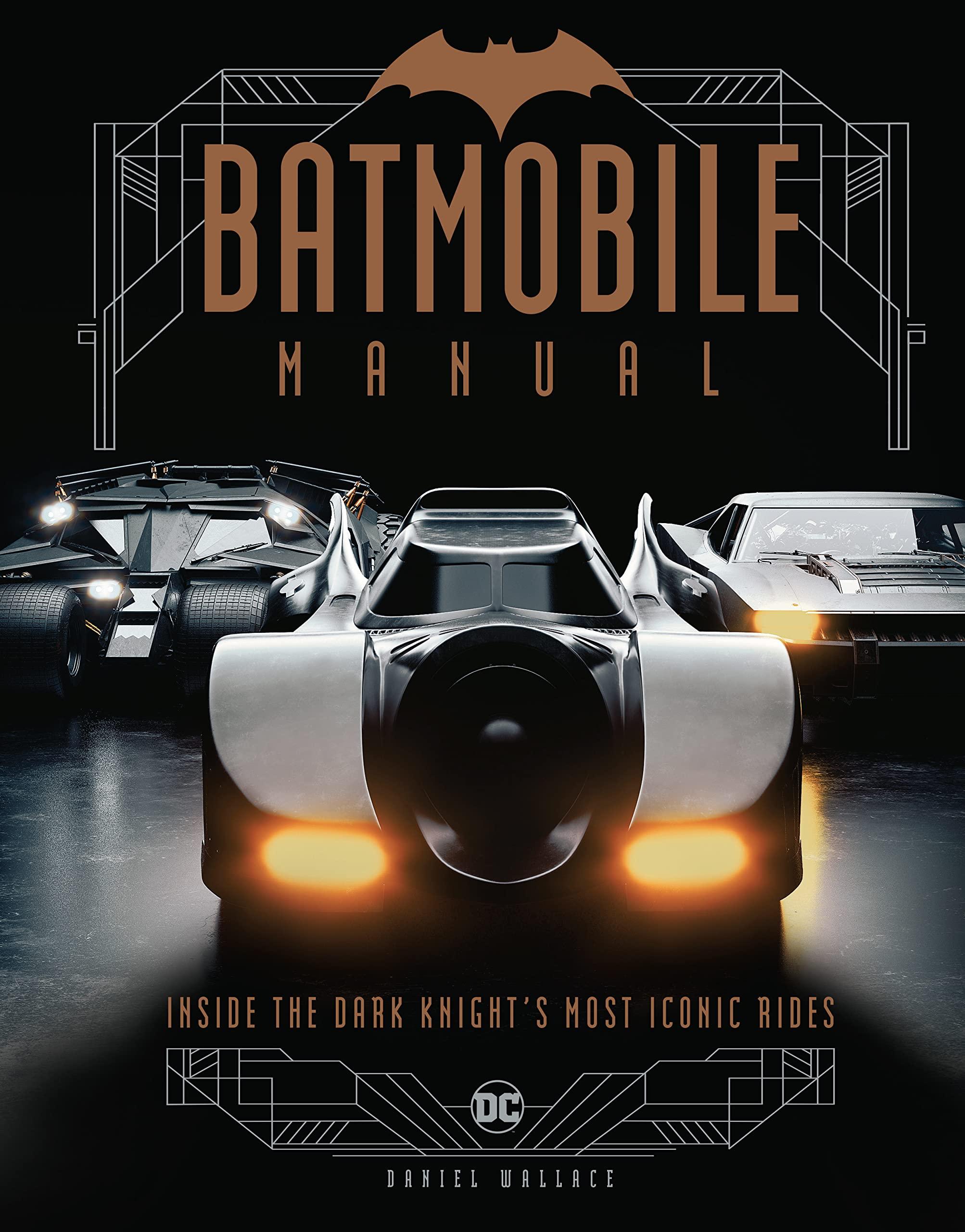 蝙蝠车使用指南电影周边画册蝙蝠侠座驾精装 DC漫画英文原版 Batmobile Owner's Manual_虎窝淘