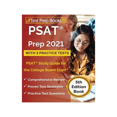 [预订]PSAT Prep 2021 with 3 Practice Tests: PSAT Study Guide for the College Board Exam [5th Edition Book] 9781628457797