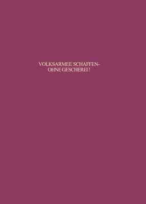 【预订】Volksarmee schaffen - ohne Geschrei! 9783486560435
