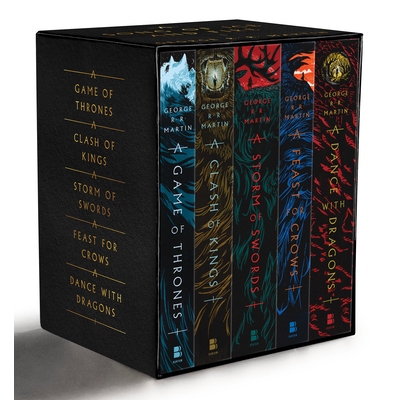 预订 George R. R. Martin’s a Game of Thrones 5-Book Boxed Set (Song of Ice and Fire Series): A Game of Thrones, a Clash