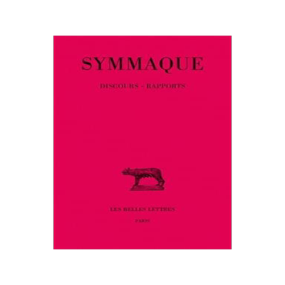 [预订]Symmaque, Vol. 5. Discours, rapports 9782251014548