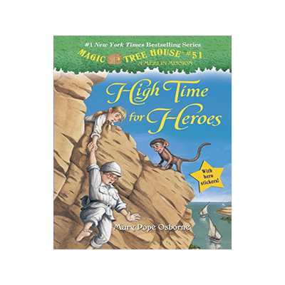现货英文原版 神奇树屋：梅林任务23：英雄时代 Magic Tree House: High Time for Heroes