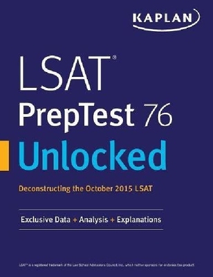 【预订】LSAT Preptest 76 Unlocked: Exclusive...