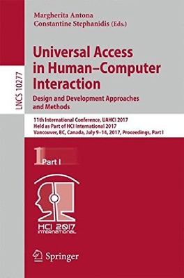 【预订】Universal Access in Human-Computer I...