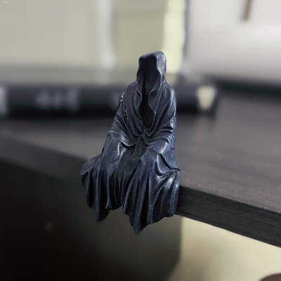 无聊了桌面放个黑衣人增加神秘感！创意暗黑系列摆放摆件