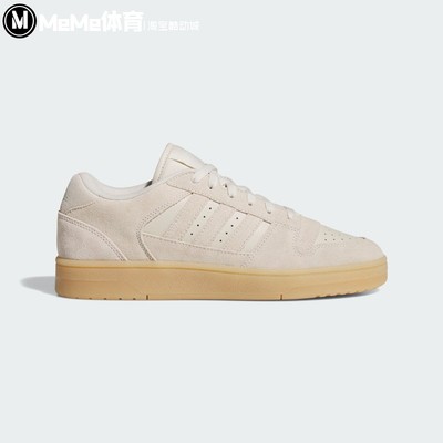 阿迪达斯男鞋2026春季新品复古翻毛皮篮球风板鞋运动休闲鞋JS2272