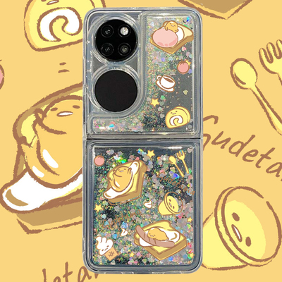 华为p50pocke手机壳宝盒