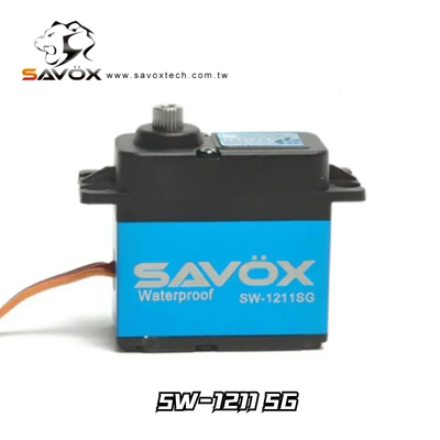 现货 SAVOX SW-1211SG 全防水舵机25kg 7.2V高压0.08S 7.4V