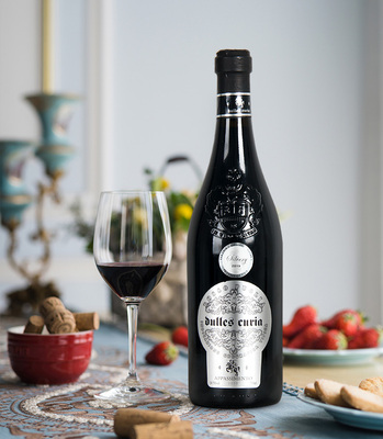 14.5°意大利度勒斯教廷红葡萄酒750ml  单瓶装