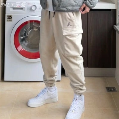 Nike耐克男子摇粒绒保暖工装长裤