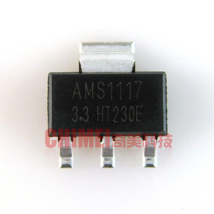 【全新原装】AMS1117-3.3V电源三端稳压器线性降压IC集成电路_虎窝淘