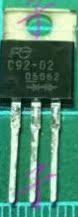 【全新原装】C92-02 ESAC92-02 铁头 快恢复整流管 TO-220封装