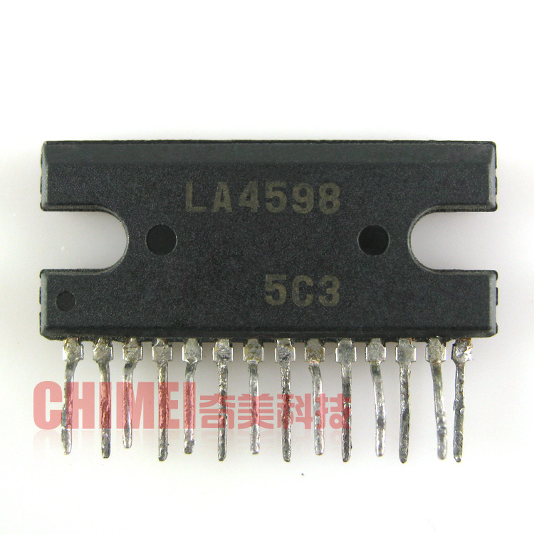 【原装拆机】LA4598音频功率放大集成电路功放IC芯片零配件_虎窝淘