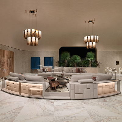 Visionnaire别墅客厅转角沙发