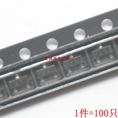 贴片三极管 BSS138 BSS138LT1G LBSS138LT1G 丝印 J1 SOT23 原装