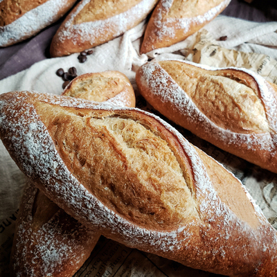 麦点时光无糖精代早餐法棍面包