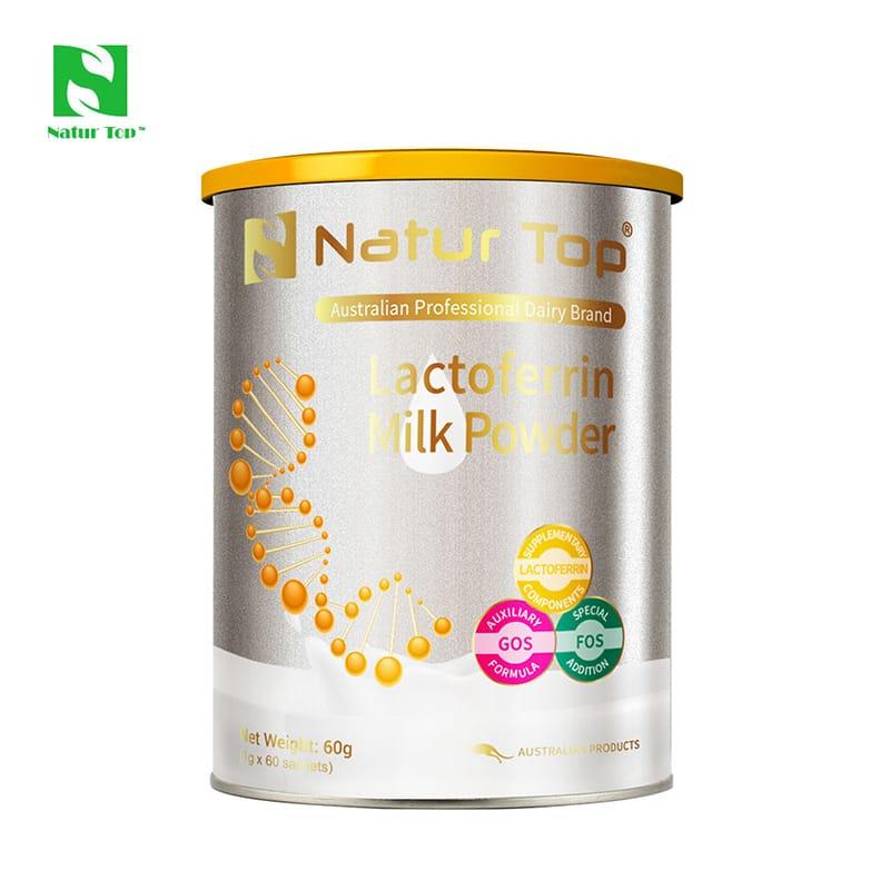 诺崔特Natur Top乳铁蛋白调制乳粉儿童60袋/罐澳洲进口营养奶粉