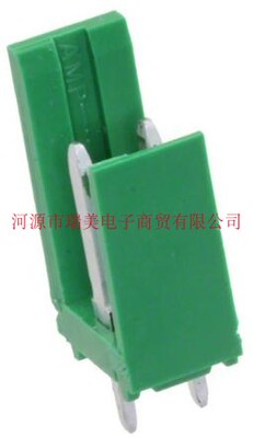 TE泰科板对板连接器AMPMODU MOD I通孔3.96MM节距2路1排280609-1