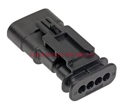 Molex莫仕MXP120汽车连接器4路黑色公34899-4026