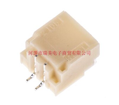 JST汽车连接器PCB针座1MM节距2路1排表面安装SM02B-SRSS-TB(LFSN)