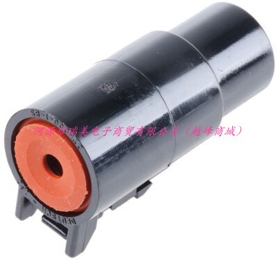 Deutsch德驰DTHD电缆安装汽车连接器1路黑色公插DTHD06-1-08SA