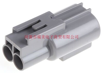 TE泰科电子2路187 Series汽车连接器电缆安装母外壳6-176143-6