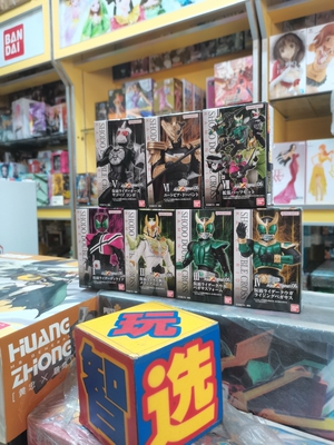 万代食玩盒蛋假面骑士掌动XX 6 kuuga 天马升华 帝骑 OOO欧兹