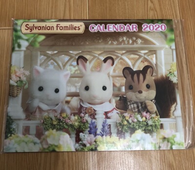 清仓～日本原装 Sylvanian Families 森林家族 2020年 挂历