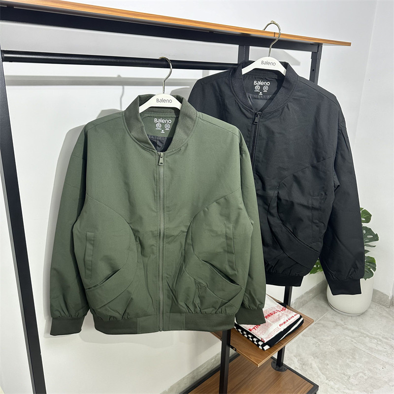 班尼路韩版工装夹克男春秋季时尚宽松飞行服棒球服冬季棉服外套