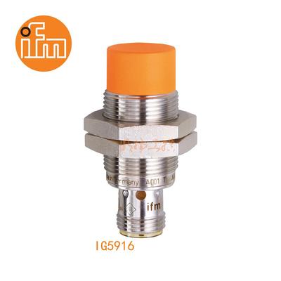 易福门接近传感器IG5916；8 mm 非齐平安装;300 Hz;常开;DC; PNP