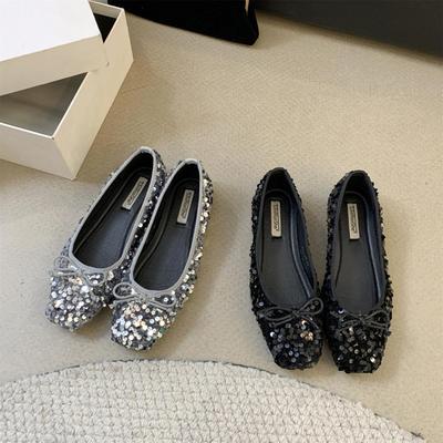 2026春夏季网红爆款炸街高颜值平底鞋女不累脚百搭舒适仙女风单鞋