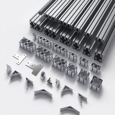 草图大师 SU模型 工业铝型材国标型材工业用品铝材结构件货架型材