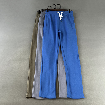 小直筒修身运动休闲裤薄抓绒卫裤