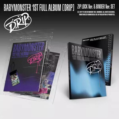 正版 宝怪新专辑 BABYMONSTER 正规一 DRIP 官方周边小卡写真