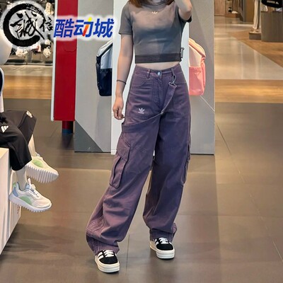 阿迪达斯三叶草女子工装运动