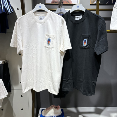 阿迪达斯男短袖运动休闲T恤