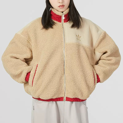 正品Adidas/阿迪达斯三叶草夹克女运动服休闲防风保暖外套HY7277