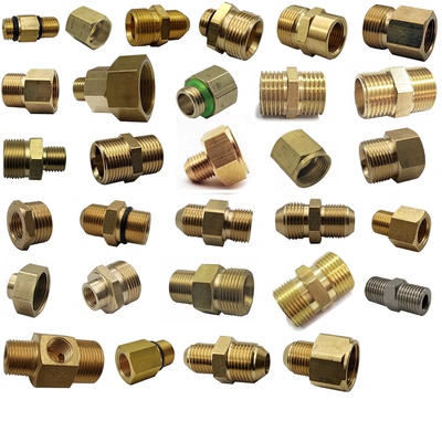 高压转接头洗车机铜变接4分转2分