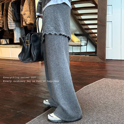 洋气新店REDMEMORY重塑黄金比例 裙式轮廓 高奢钩花针织裙裤