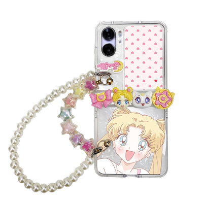 OPPOFindN2Flip透明手链女手机壳