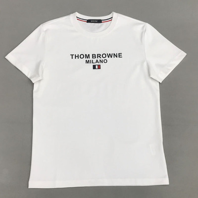 2025夏季新款优卡库男士青年时尚潮流圆领休闲短袖T恤货号25555