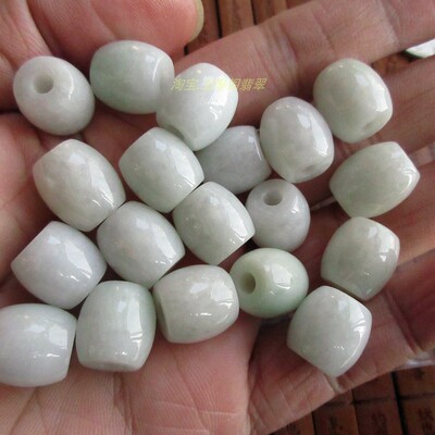 diy路路通转运珠天然a货缅甸玉