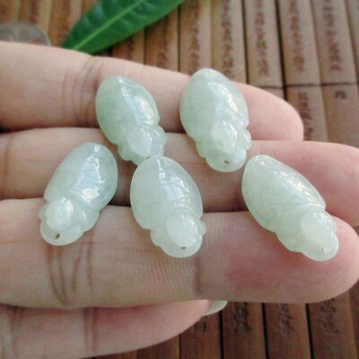 天然a货龙头龟吊坠缅甸玉