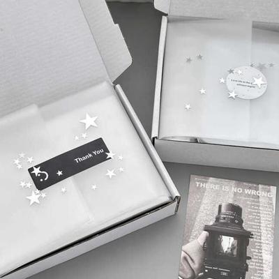 高颜值ins风半透明韩素包装纸出卡打包材料礼物礼品包装纸装饰纸