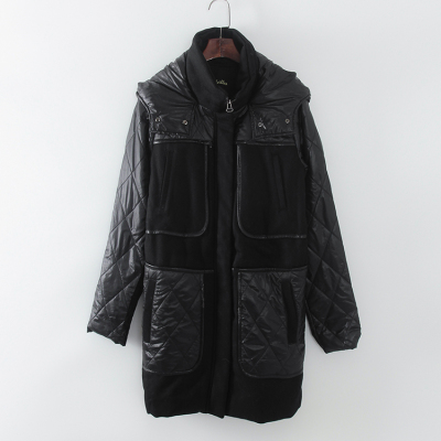 贝系列中长款休闲风棉服