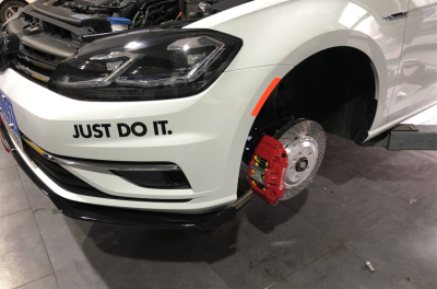 高尔夫7.5 GTI 尚酷 CC 帕萨特 迈腾 DICASE迪卡斯六活塞刹车套件