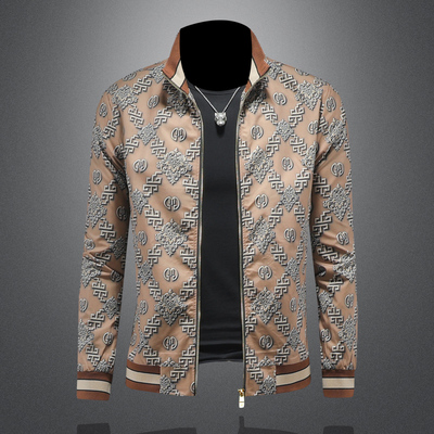 2025秋冬新款 IUIUG轻奢潮流男士休闲夹克镂空D322-87905-P145