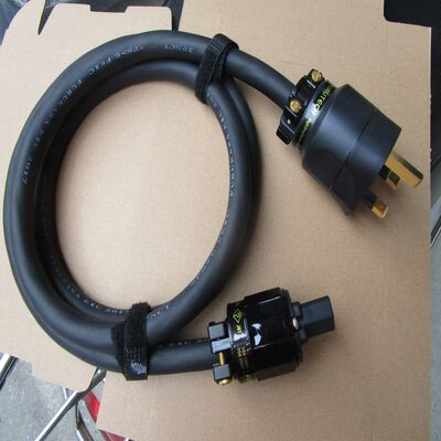 英标进口古河音响电源线